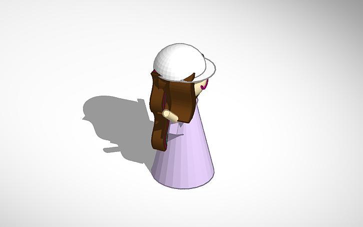 3D design MİNİK KIZ | Tinkercad