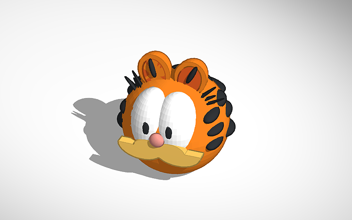 3D design Garfield | Tinkercad