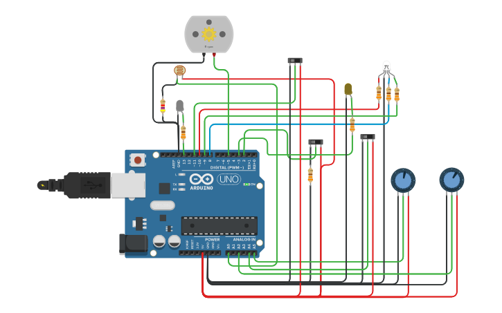 Circuit Design Completeproject Tinkercad 