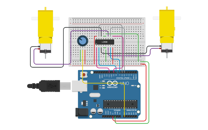 Circuit Design Тема № 3 Задача № 3 Дюжева Александра Tinkercad