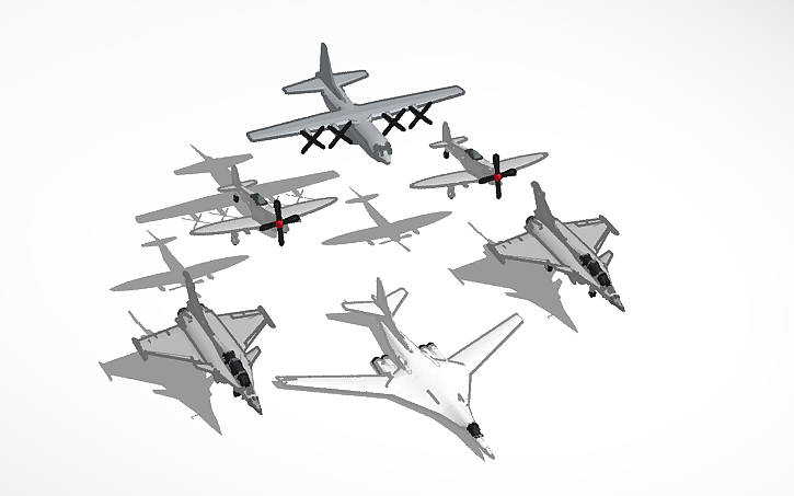3D design My air force - Tinkercad