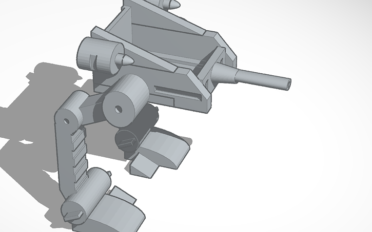 3D design Star Wars Clone Walker - Tinkercad