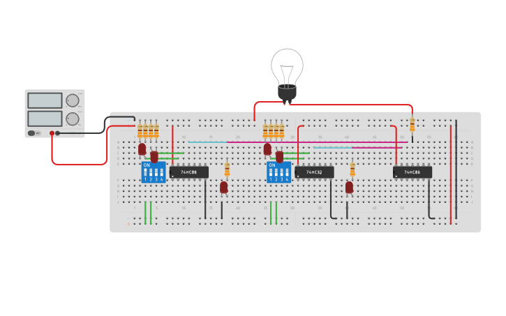 Circuit design UC04 Trab2 Vinicius Kenzo Yamane | Tinkercad