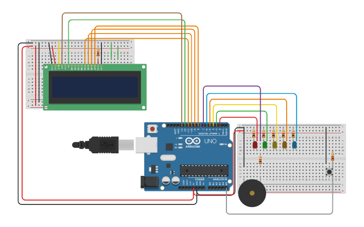Circuit Design Safe Zone Tinkercad