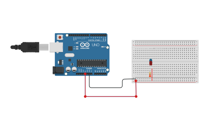 Circuit Design Parallel Connection Tinkercad