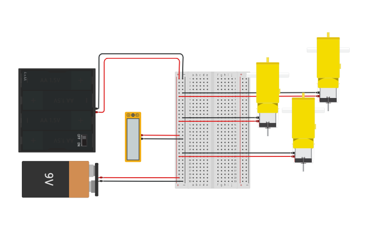 Circuit design Conexion en paralelo | Tinkercad