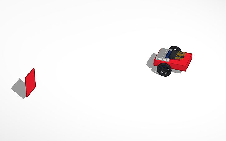 3D design Car Parts - Chassis Model - Tinkercad