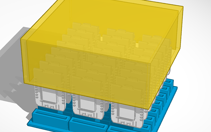 3D design Wemos D1 mini mount - Tinkercad