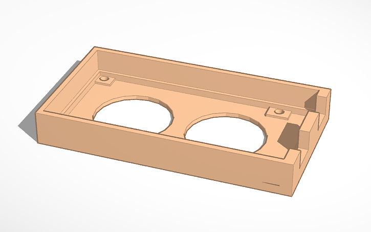 3D design Arduino Mega Base - Tinkercad