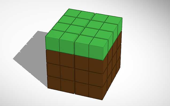 3D design a cube made of cubes | Tinkercad