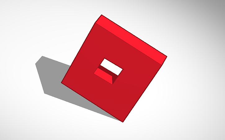 3D design Roblox Logo | Tinkercad