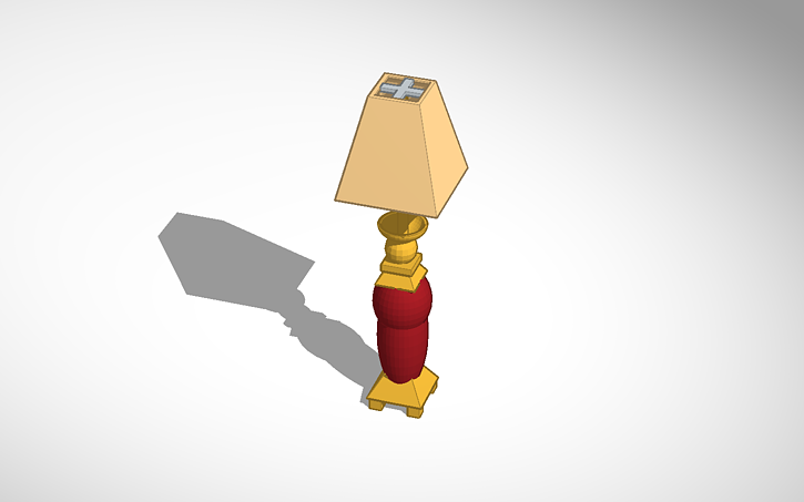 3D design Lamp - Tinkercad