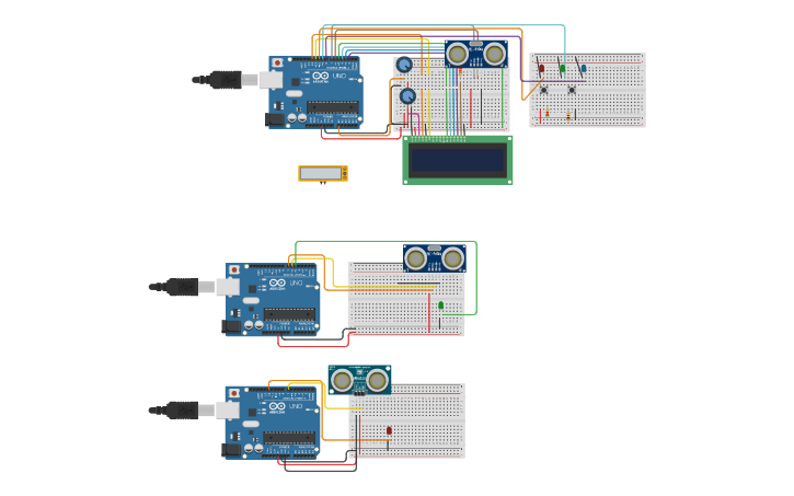 Circuit design Copy of LCD Display | Tinkercad