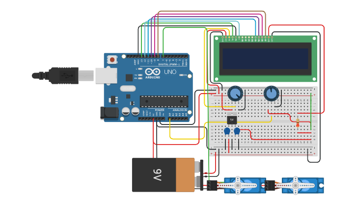 Circuit Design Ph Sensor Simulate Using Potentiometer And Automatic Gate