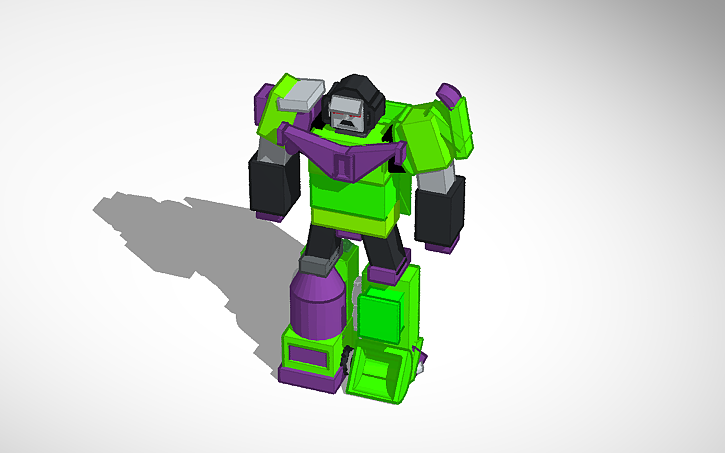 3D design devestator transformer | Tinkercad