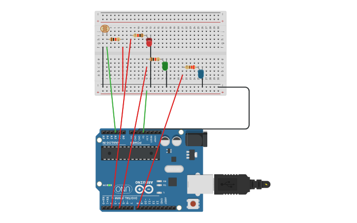 Circuit Design Led Potentiometer Tinkercad