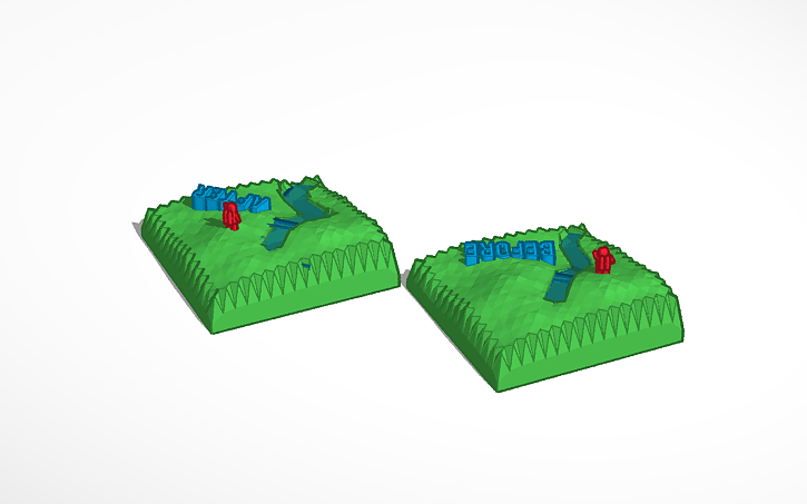3D design River Science Project Quarter 2 | Tinkercad