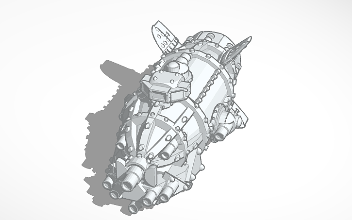 3D design BFG ork Massakreur - Tinkercad