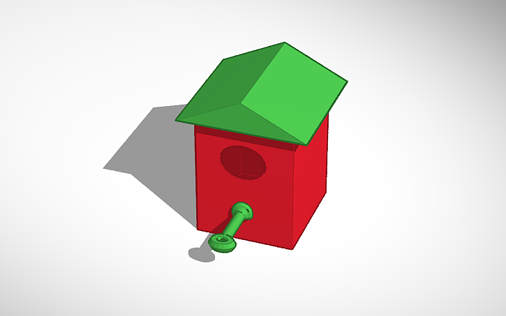 3D design Bird House: Life on Land - Tinkercad