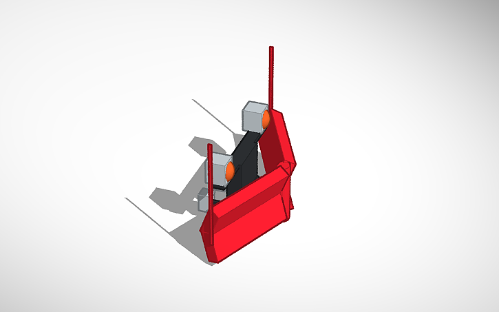 3D design snow plow - Tinkercad