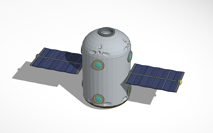 3D design Or-Bit habitation module #modularspace - Tinkercad