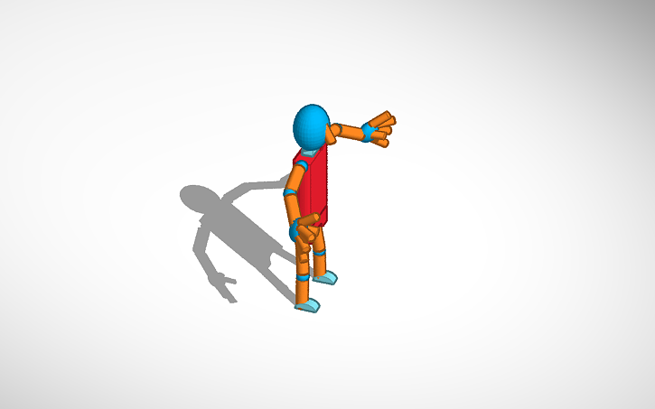 3D design Human 2.0 | Tinkercad