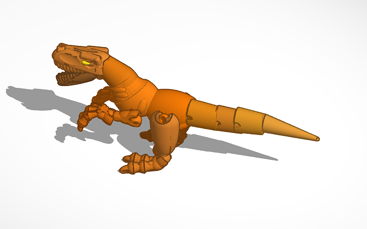 3D design T-Rex | Tinkercad