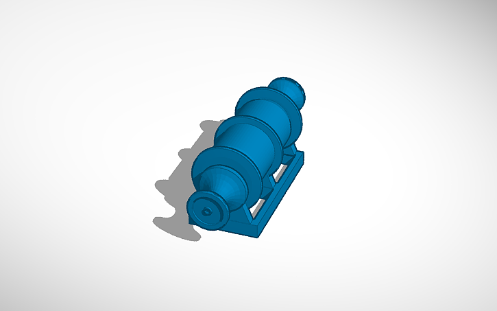 3D design Simple Winch - Tinkercad