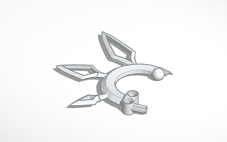 3D design Bionicle Cyber Blade Wing - Tinkercad