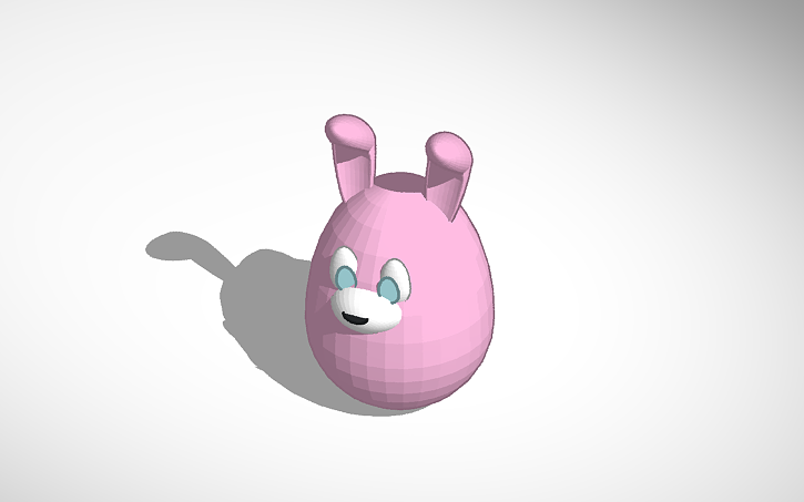 3D design RABBIT - Tinkercad