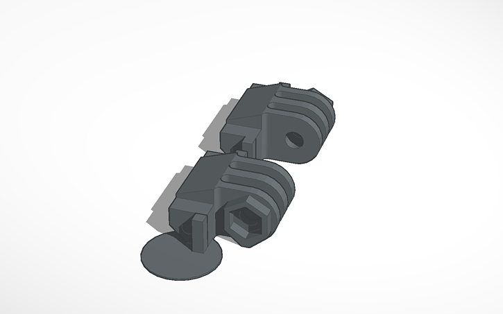 3D design Gopro 360 MOUNT C - Tinkercad