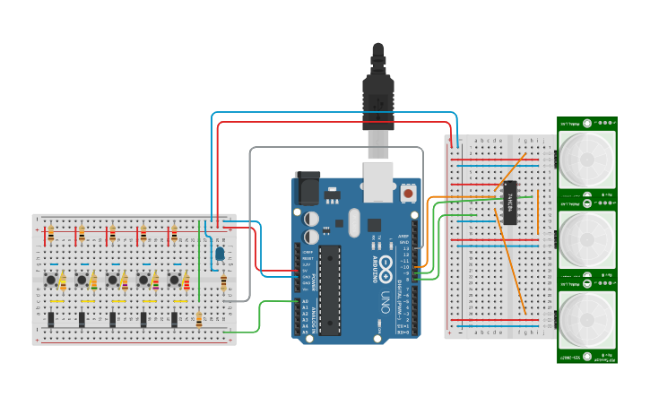 Circuit design Solution to Lab 2.1 - Infrared Sensors (with button ...