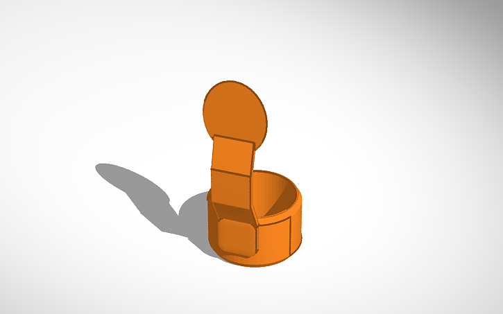 3D design trigger finger - Tinkercad