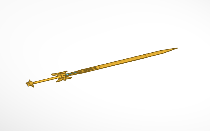 3D design SAO sword art online Olive sword | Tinkercad