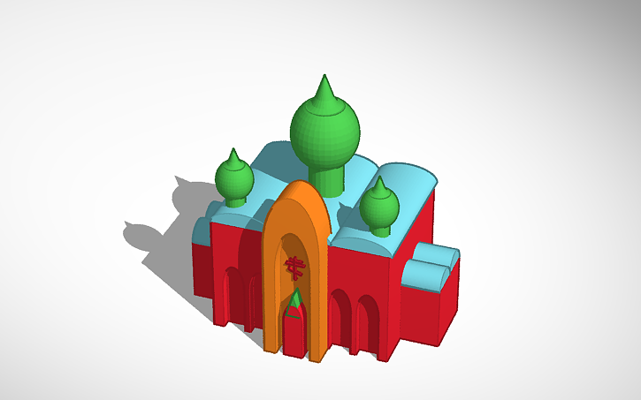 3D design Eastern Orthodox Church | Tinkercad