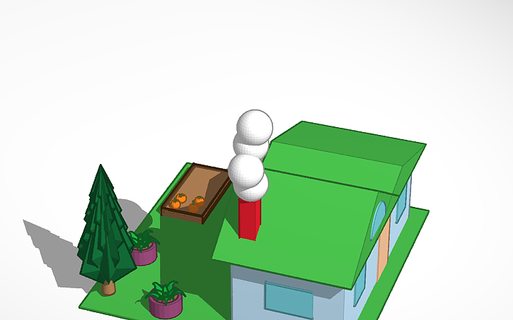 3D design Cozy House and Garden | Tinkercad