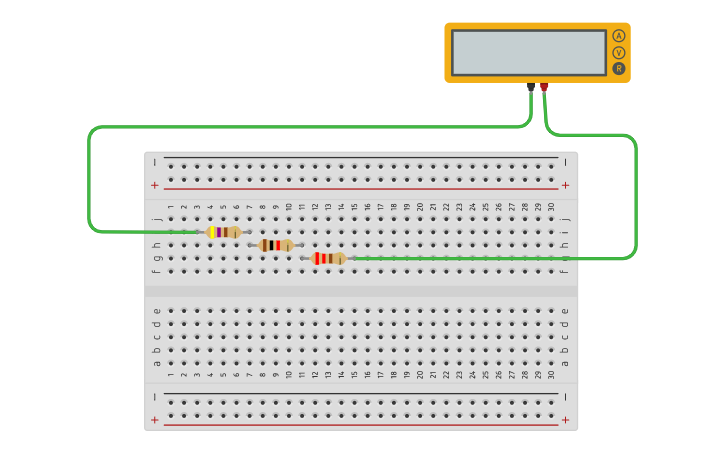 Circuit design ckt 2 series circuit | Tinkercad