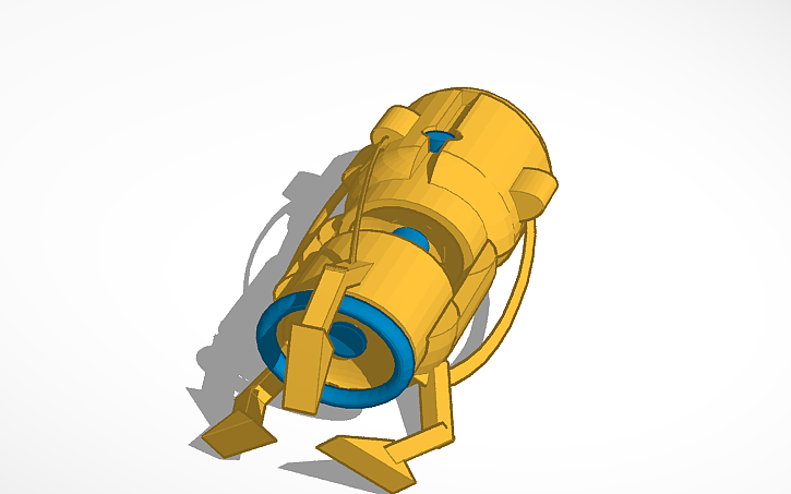 3D design PORTAL GUN | Tinkercad