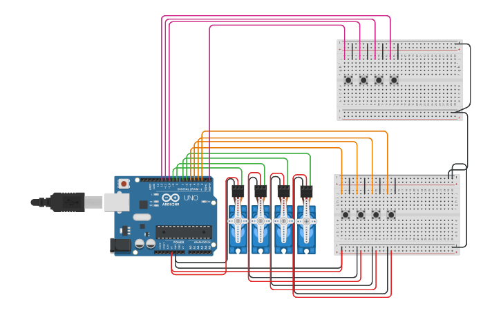 Circuit design micro_servo_Alice | Tinkercad