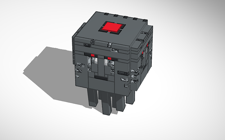 3D design Three-Headed Ghast (desc) - Tinkercad