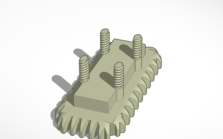 3D design A- Electrical Substation for 9v Battery - Tinkercad