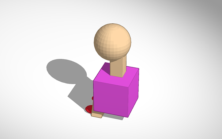 3D design Doll - Tinkercad