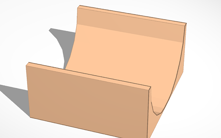 3D design MINI RAMP SKATE - Tinkercad