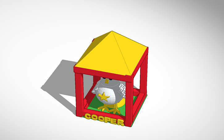 3D design cooper - Tinkercad