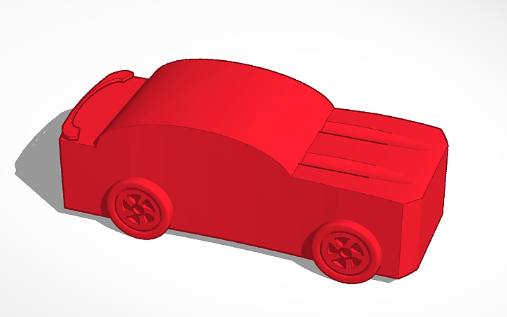 3D design vehicle | Tinkercad