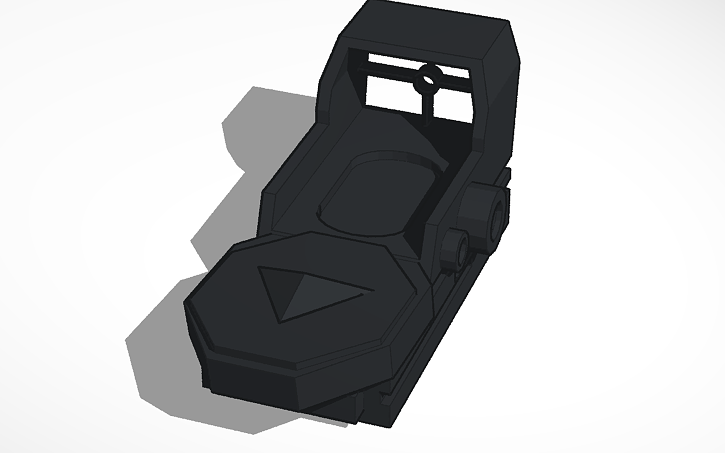 3d Design Nerf Red Dot Tinkercad