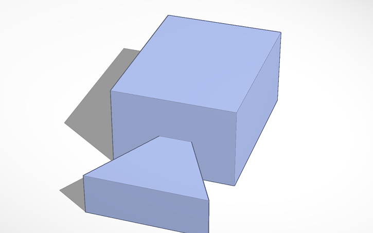 3D design Dovetail Block | Tinkercad