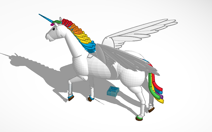 3D design flappy horse | Tinkercad