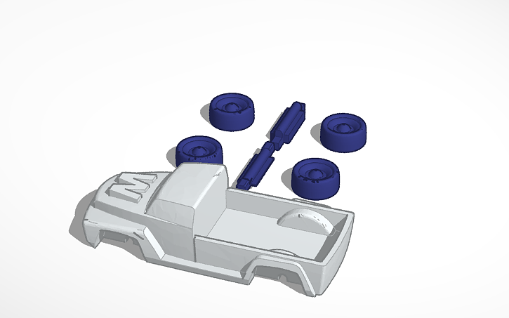 3D design Truck - Tinkercad
