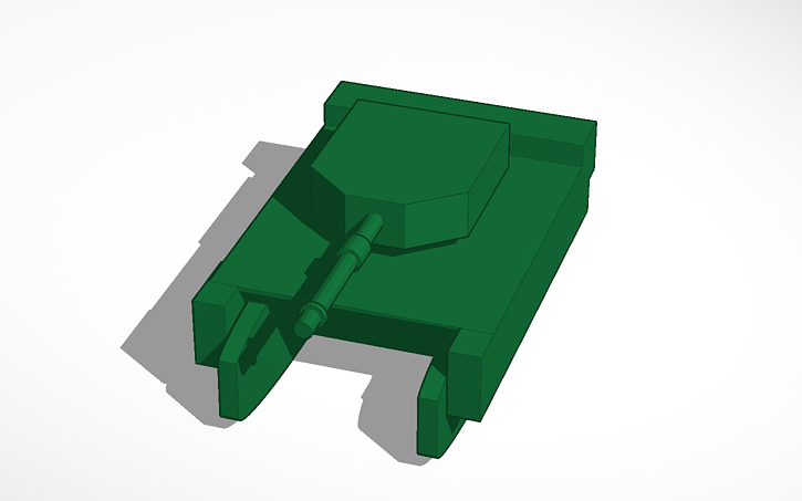 3D design M1 Abrams Tank: Jungle - Tinkercad